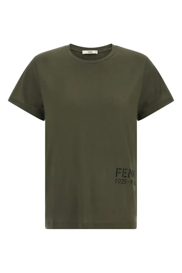 Fendi Stencil Print T-shirt