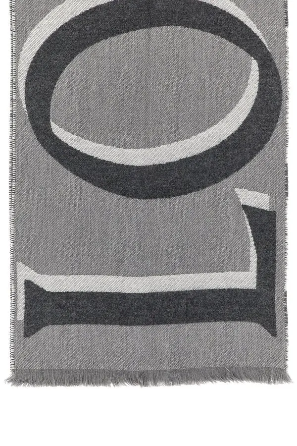 Loewe Scarf With Maxi Jacquard Logo