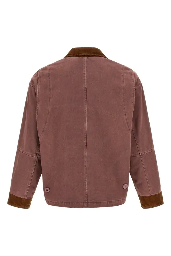 FOUND Embroidered Canvas Jacket