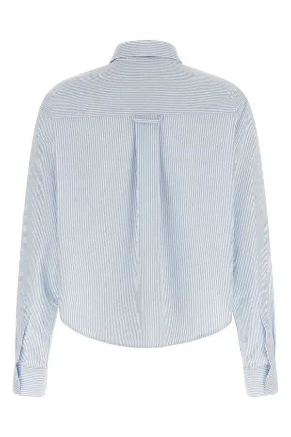 AMI Paris Cropped Shirt De Coeur Detail
