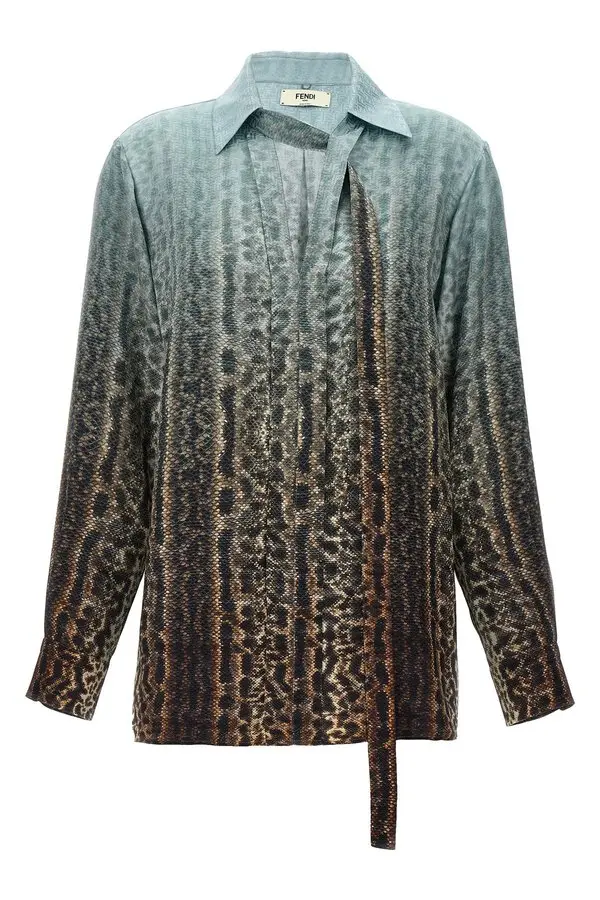 Fendi Color Shaded A' Shirt