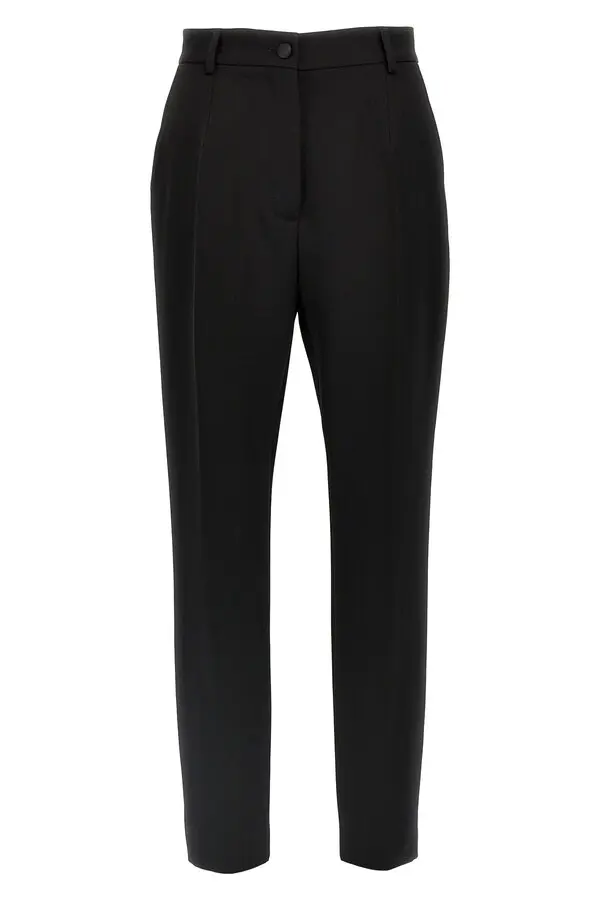 Dolce & Gabbana Tuxedo' Trousers - Black