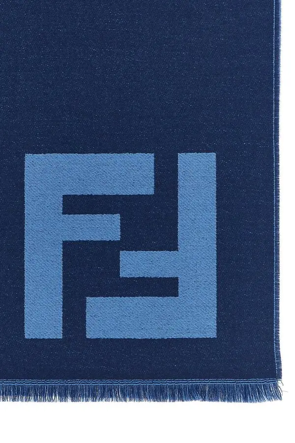 Fendi Scarf Macro Ff Jacquard