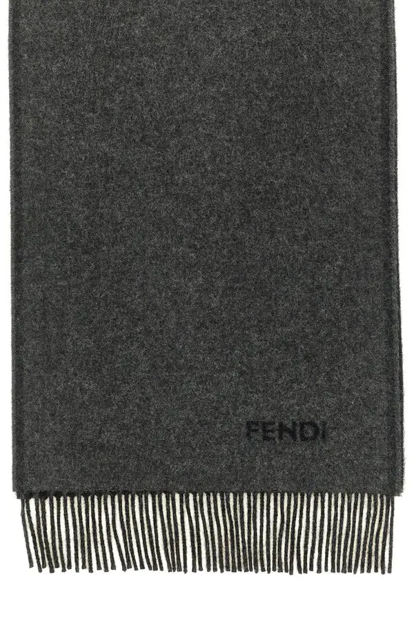 Fendi Long Double-face Scarf