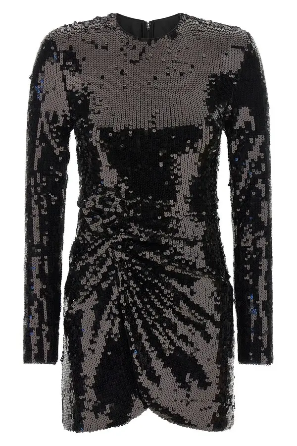 ROTATE BY BIRGER CHRISTENSEN Sequin Dress - Black