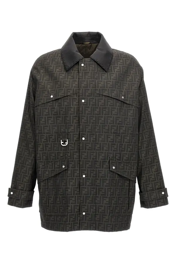 Fendi Blouson 'ff Jacquard