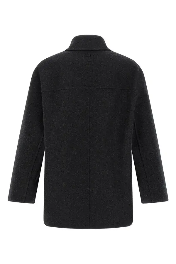 Fendi Peacoat 'blouson Wool Felt