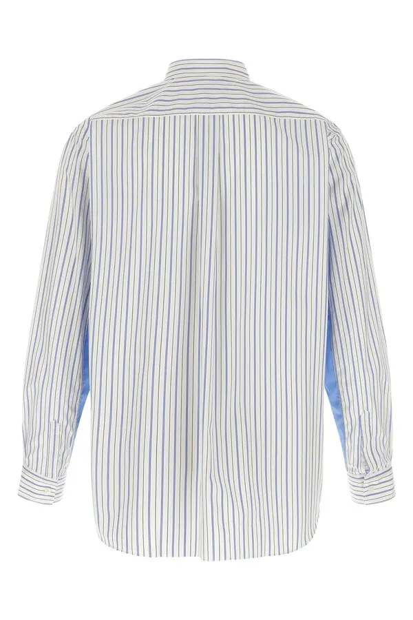 Comme Des Garçons Panelled Stripe Shirt