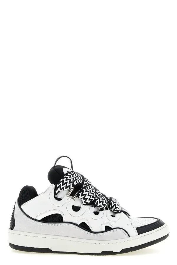 LANVIN Sneakers With Oversized Woven Laces