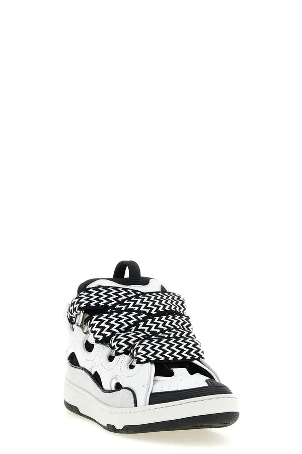 LANVIN Sneakers With Oversized Woven Laces