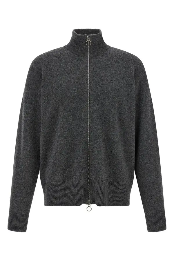 LARMERI STUDIO The 'camioner' Cardigan - Gray