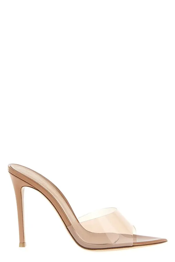 GIANVITO ROSSI Elle' Mules - Beige