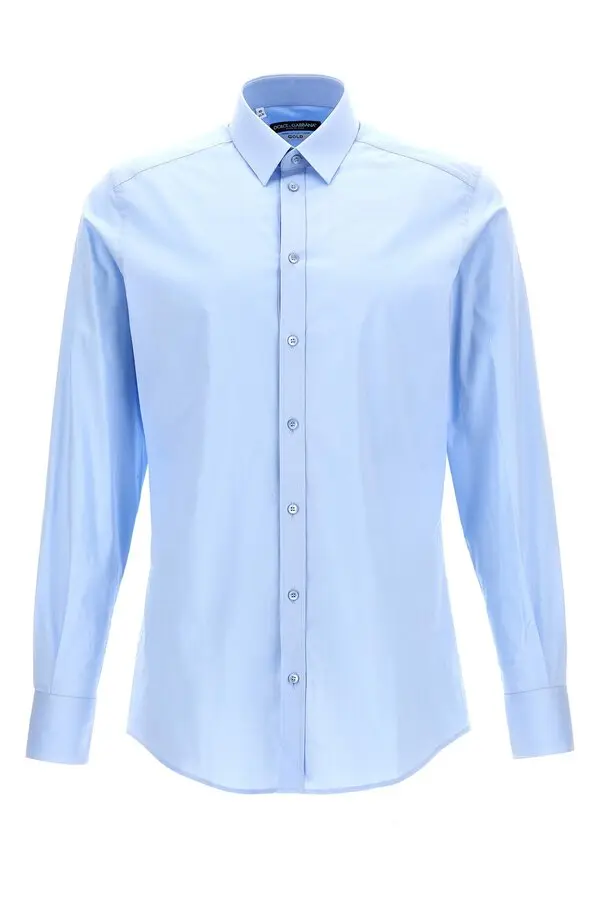 Dolce & Gabbana Shirt 'dg Essential - Light Blue
