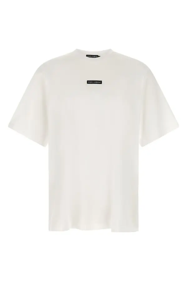 Dolce & Gabbana Logo Patch T-shirt - White