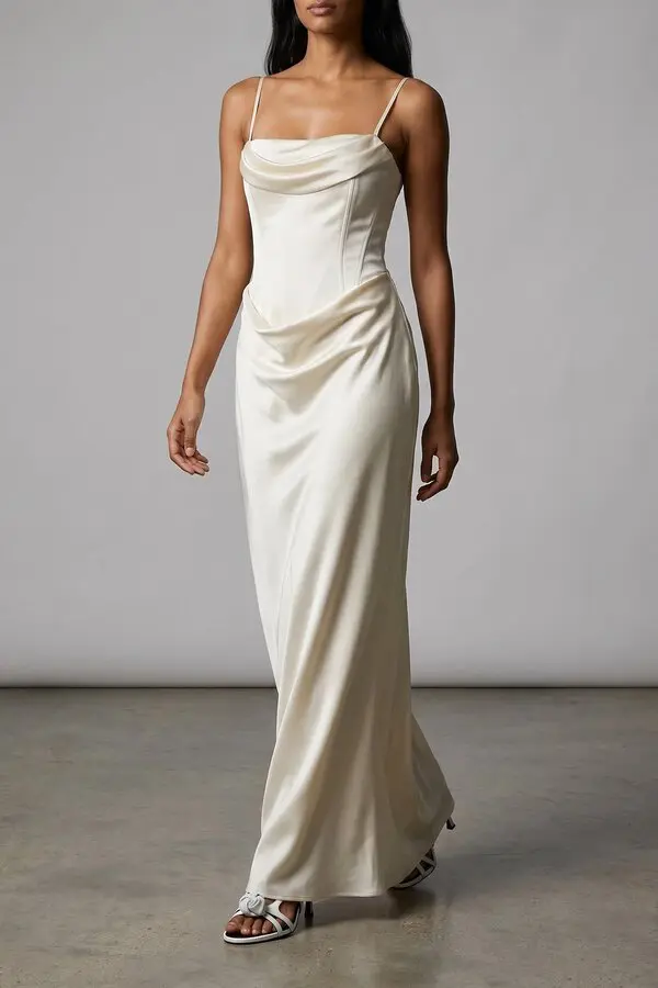 ROTATE BY BIRGER CHRISTENSEN Corsage Long' Gown