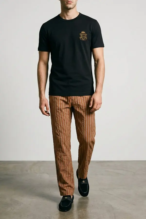 Dolce & Gabbana T-shirt With Heraldic Patch