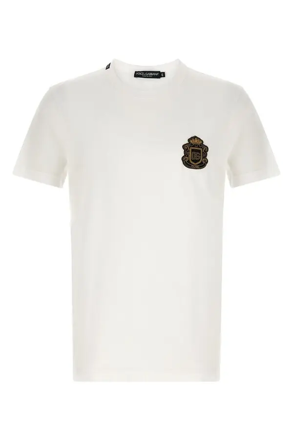 Dolce & Gabbana T-shirt With Heraldic Patch