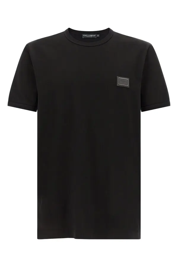 Dolce & Gabbana Logo Plaque T-shirt