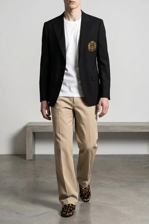 Dolce & Gabbana T-shirt Embroidered Dg Patch - White