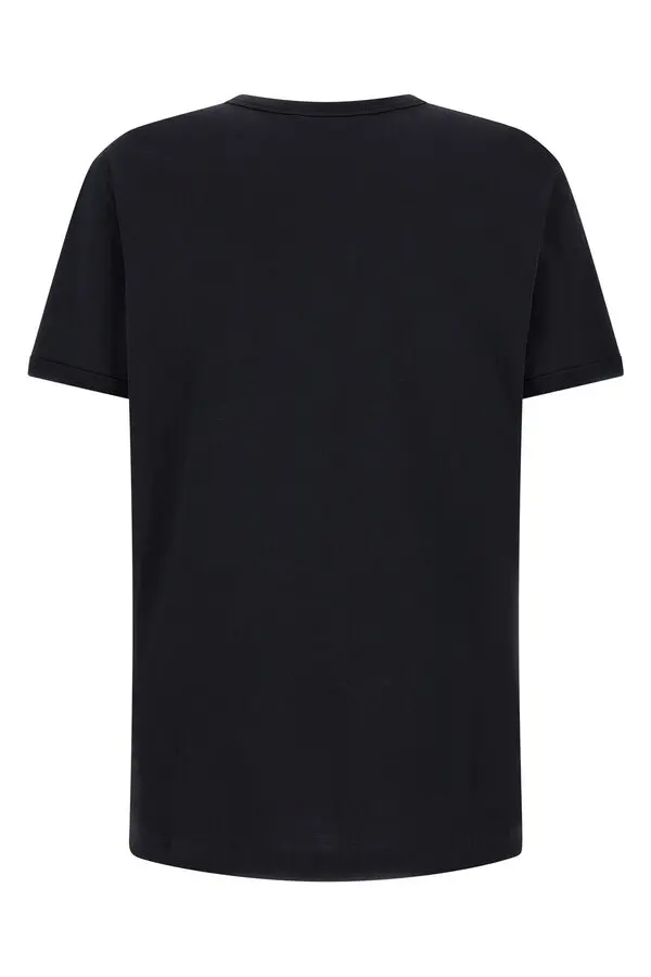 Dolce & Gabbana T-shirt With Embroidered Patch - Blue