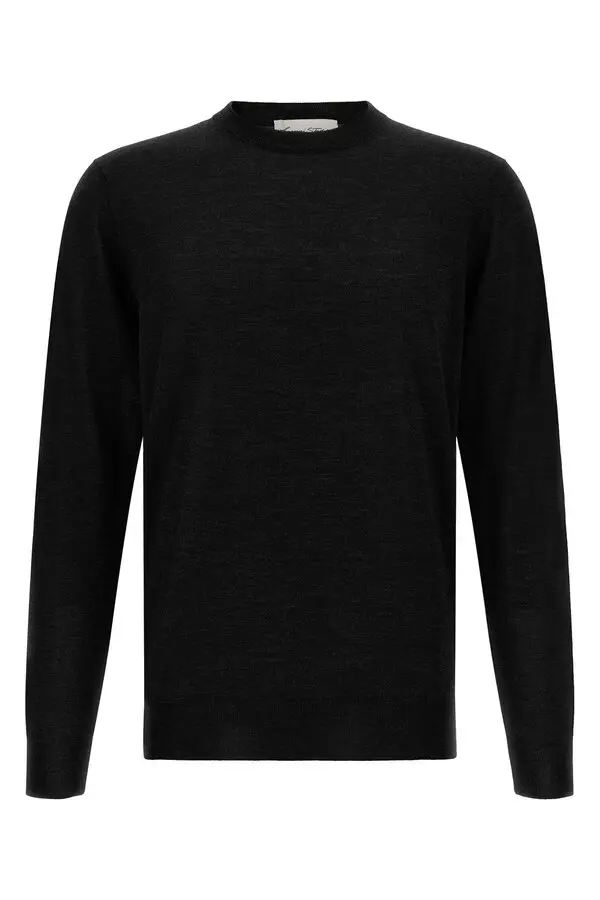 LARMERI STUDIO Wool Crew-neck Sweater