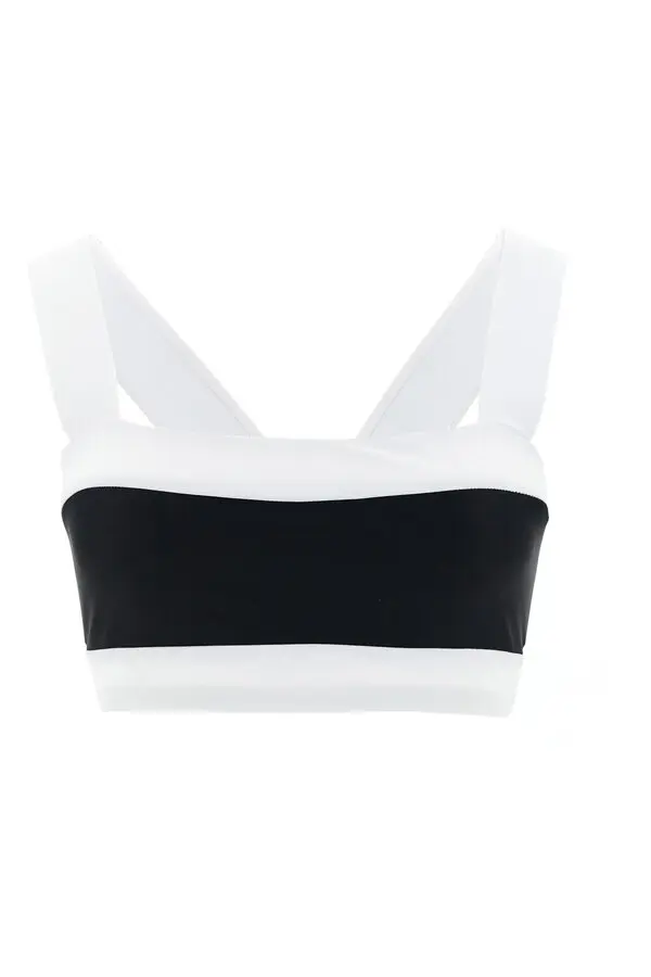 Goldbergh Bikini Top With Color Block Design
