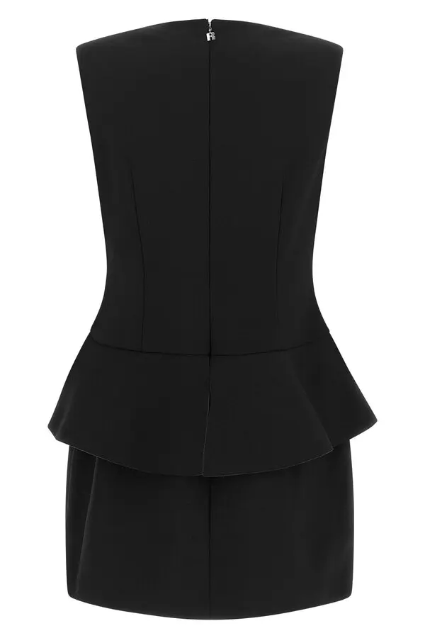 ROTATE BY BIRGER CHRISTENSEN Rose Embellished Mini Dress