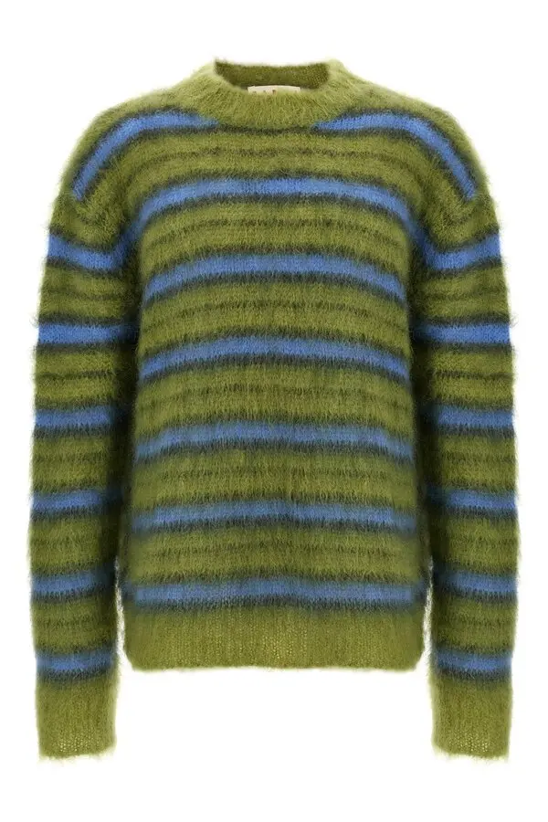 Marni Brushed Mohair Striped' Sweater