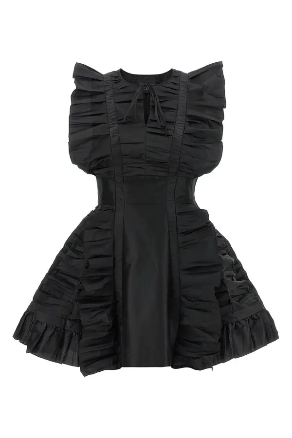 GIOVANNI BEDIN Ruffled Mini Dress