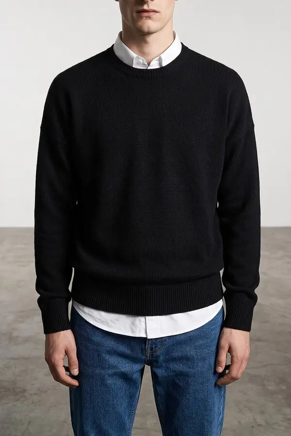 LARMERI STUDIO Wool And Cashmere Sweater