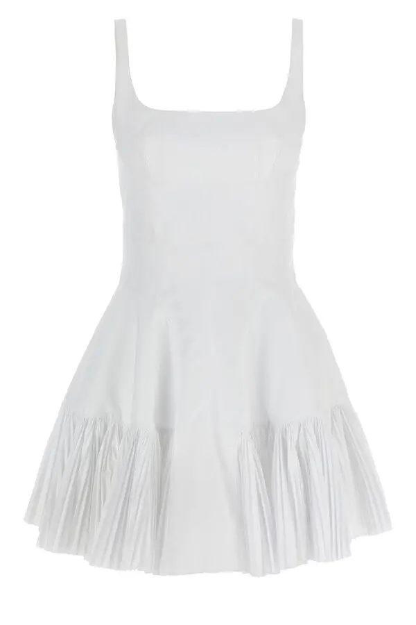 GIOVANNI BEDIN Pleated Hem' Short Dress