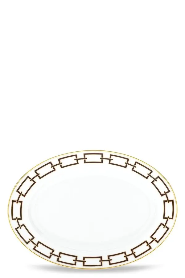 GINORI 1735 Catene' Oval Tray 34cm