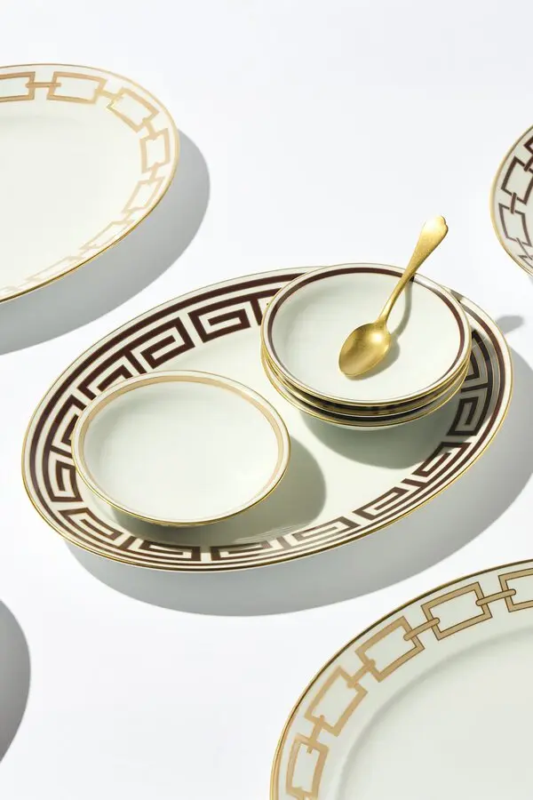 GINORI 1735 Catene' Oval Tray 34cm