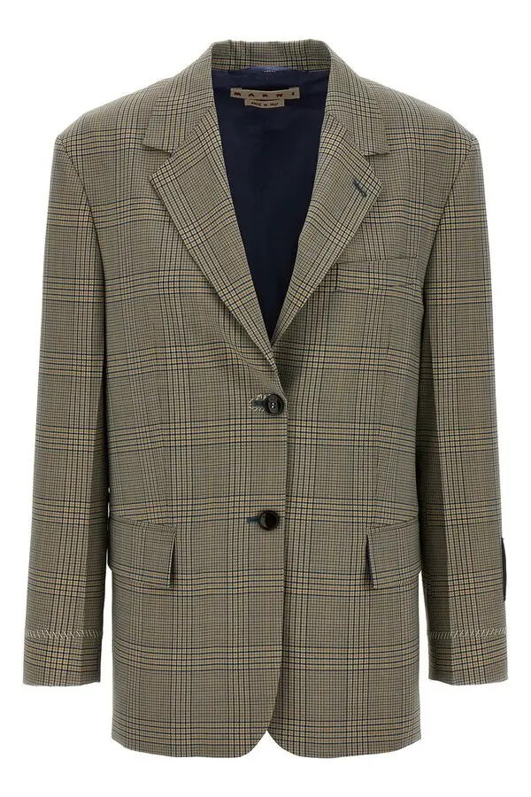 Marni Blazer 'prince Of Wales - Multi