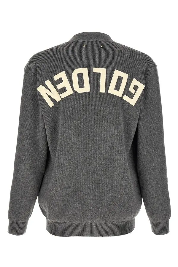 GOLDEN GOOSE Logo Cardigan