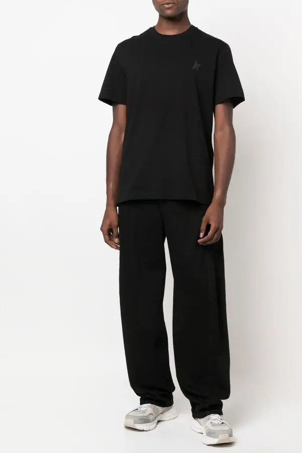 GOLDEN GOOSE T-shirt With Tonal Star Logo