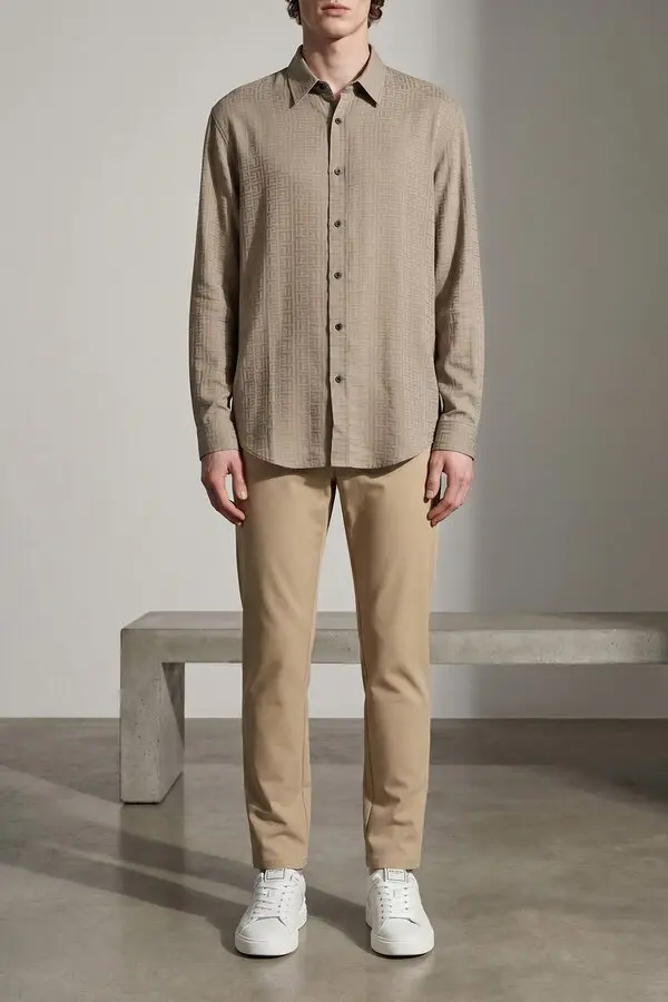 Balmain Jacquard Monogram Shirt