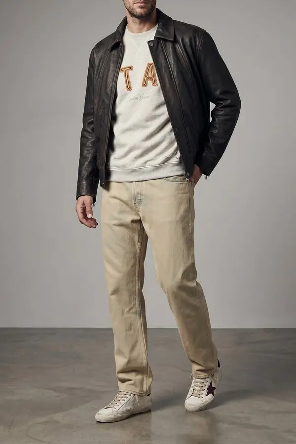 GOLDEN GOOSE Loose Fit Denim Jeans