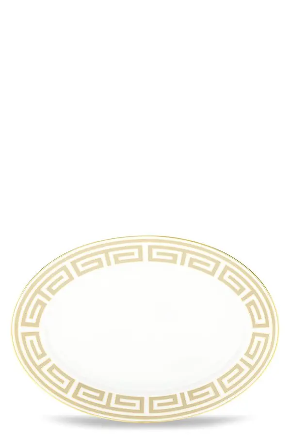 GINORI 1735 Oval Tray With Labirinto Decor