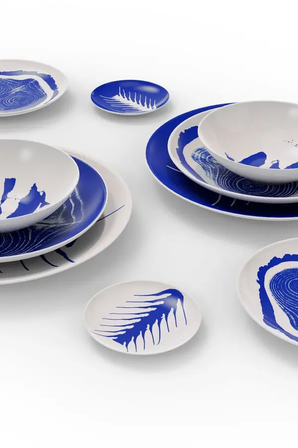 CASSINA Charlotte Perriand 'arête' Plate Set