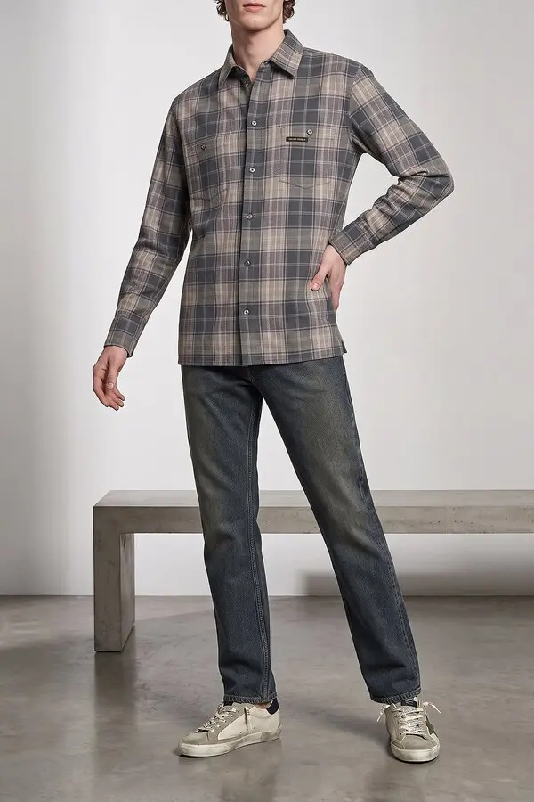 GOLDEN GOOSE Overshirt 'journey Persis Check