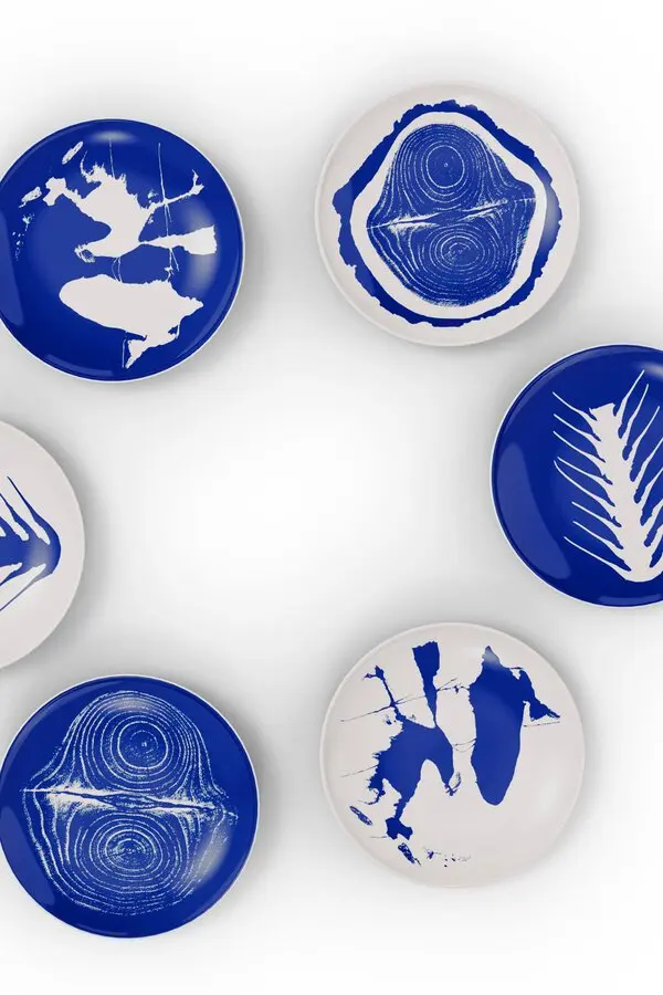 CASSINA Plate Set Tronc Motif