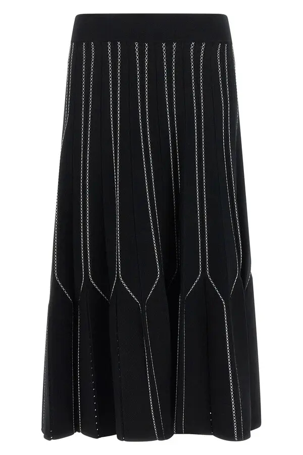 Elisabetta Franchi Origami Knit Skirt