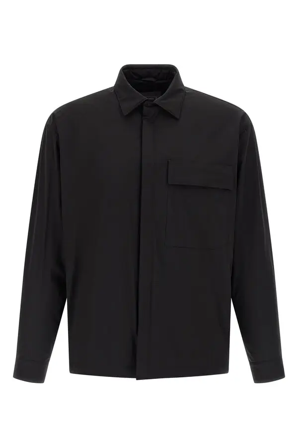 Herno Overshirt With Patch Pocket