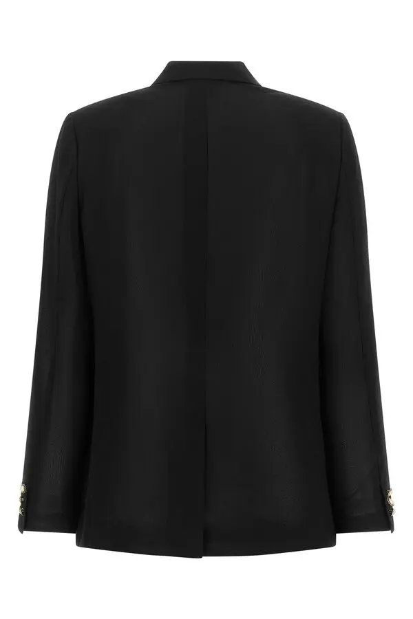 Comme Des Garçons Embellished Button Blazer