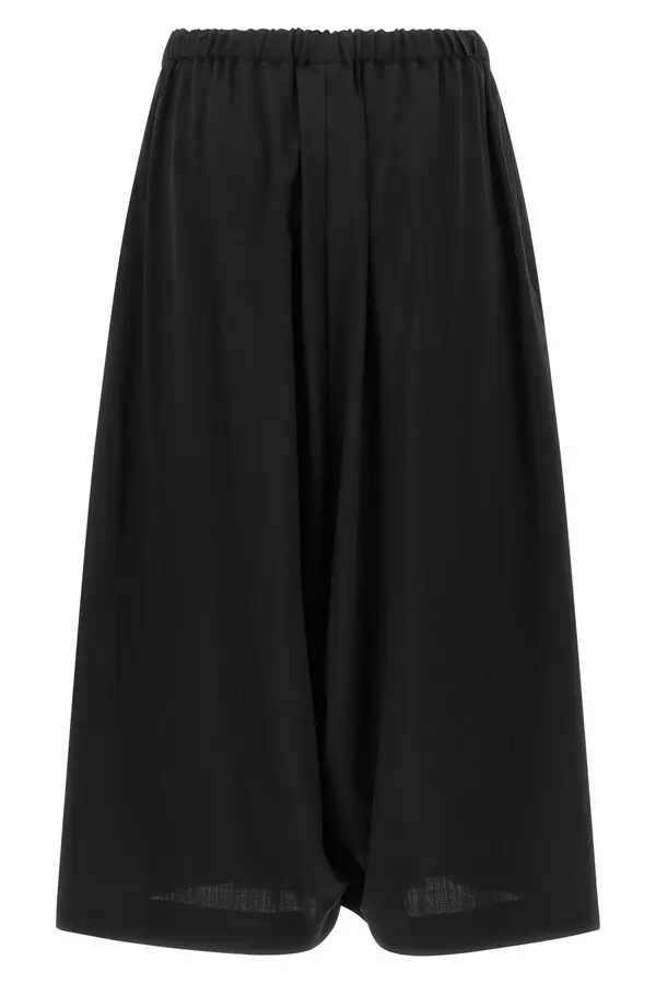 Comme Des Garçons Wool Culotte Trousers