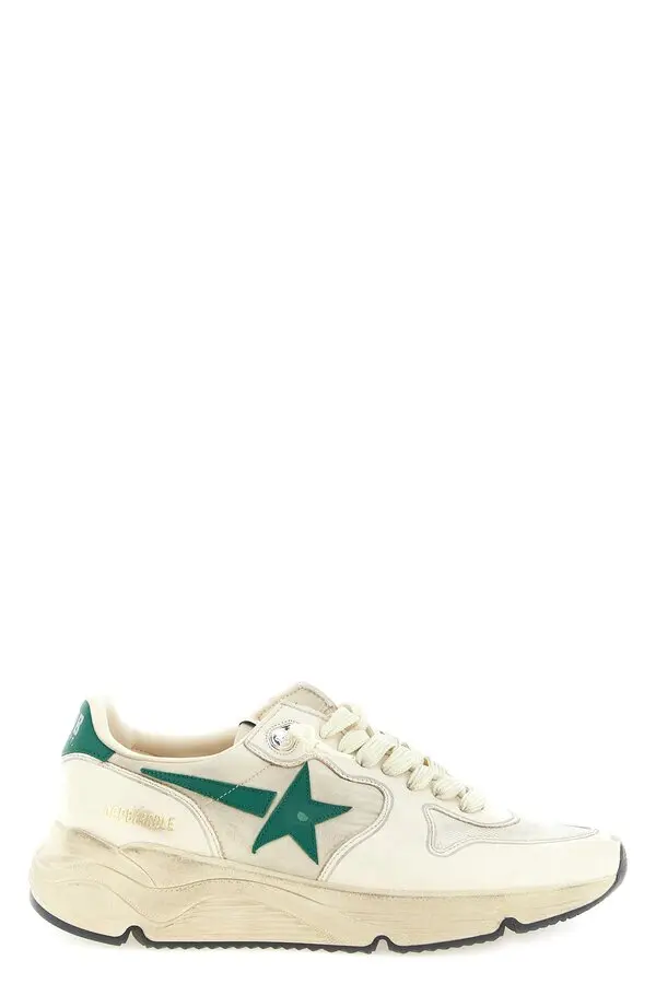 GOLDEN GOOSE Running Sole' Sneakers - Green