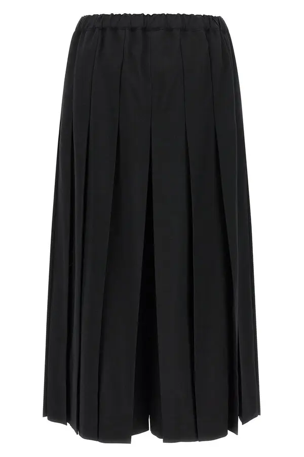 Comme Des Garçons Sculptural Pleated Trousers