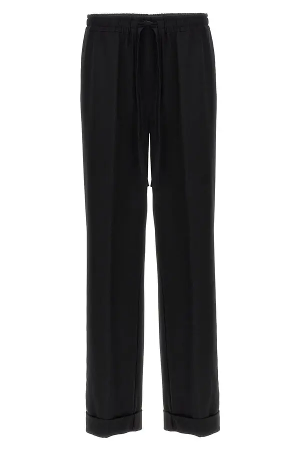 Dolce & Gabbana Trousers 'wool With Piping