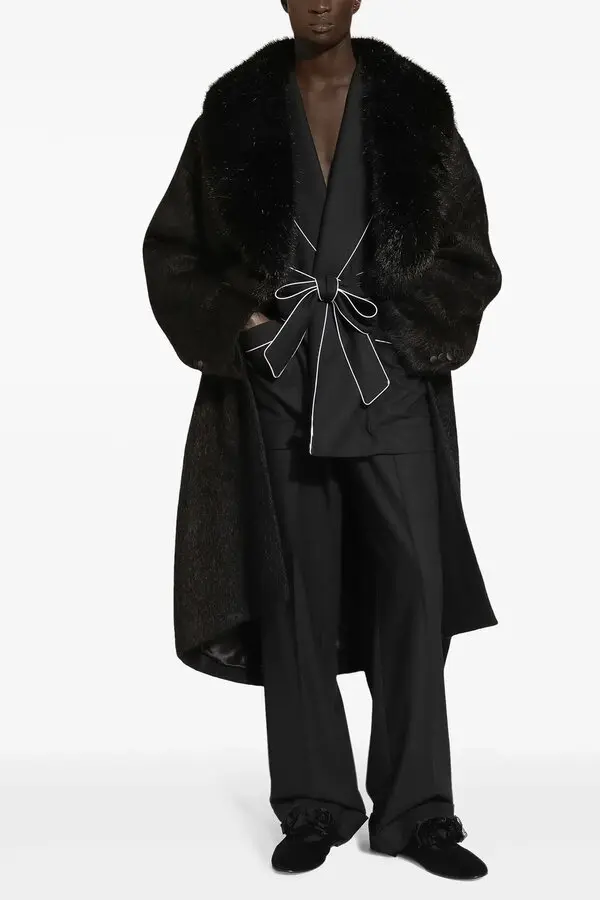Dolce & Gabbana Trousers 'wool With Piping